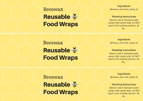 Food wraps label | How Beautiful Life Is