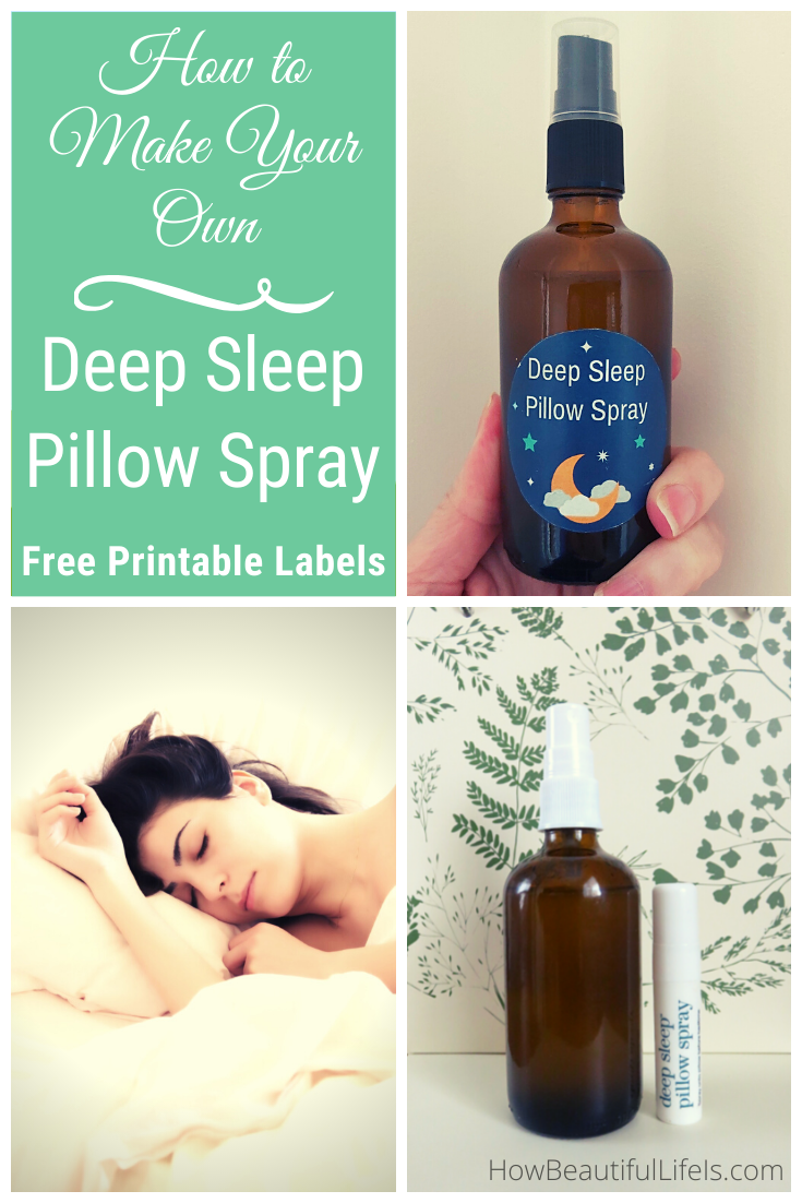 DIY Deep Sleep Pillow Spray Recipe | How Beautiful Life Is